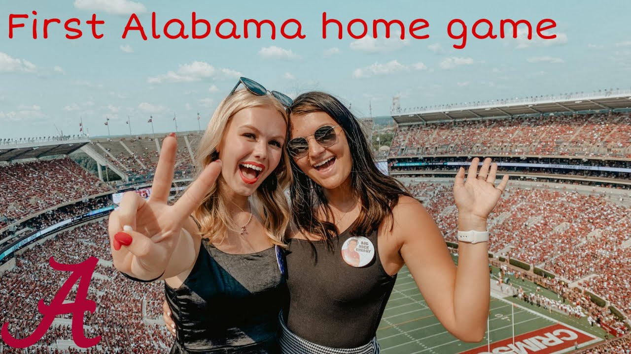 First Alabama Home Game (Bama vs Mercer) - YouTube