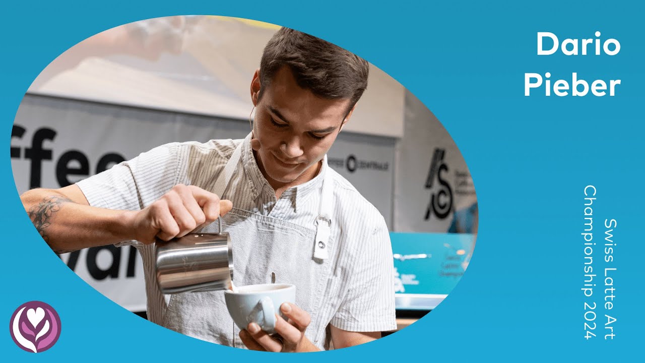 Dario Pieber Latte Art Switzerland 2024 - YouTube