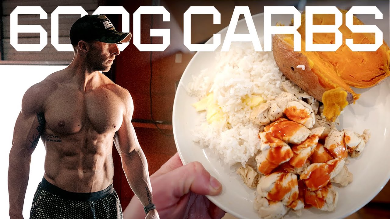 My 600g Carb Refeed Day | 15 Days Out From Bodybuilding Show - YouTube