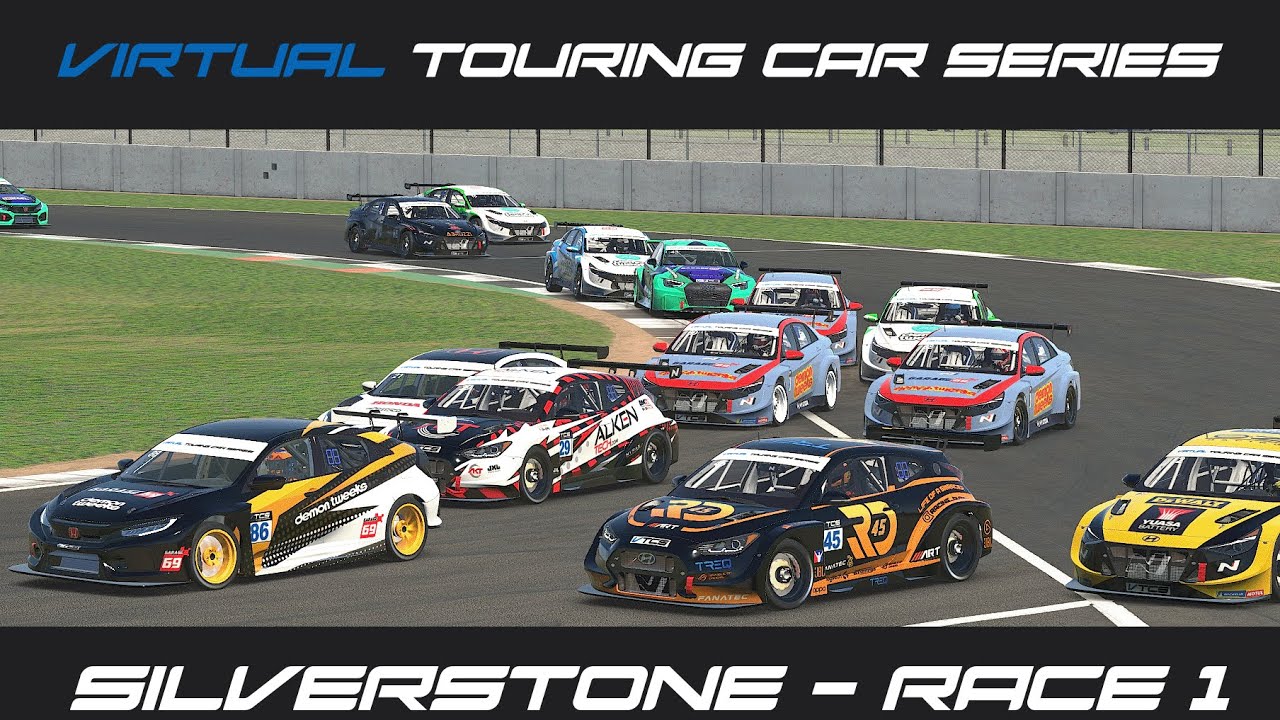 Virtual Touring Car Series | Race 1 - Silverstone - YouTube
