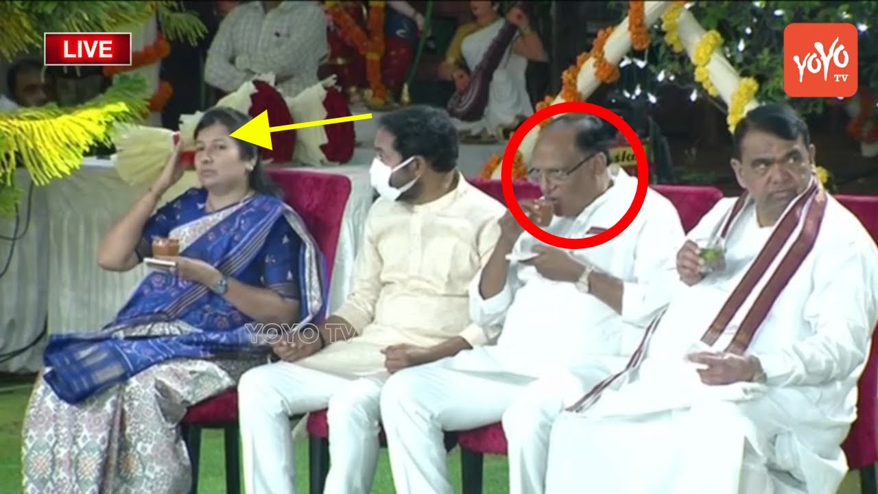 Union Minister Kishan Reddy Wife Kavya Visuals | President Draupadi ...