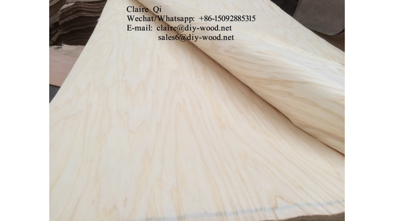 White Ash (Crown Cut, Quarter Cut) - YouTube