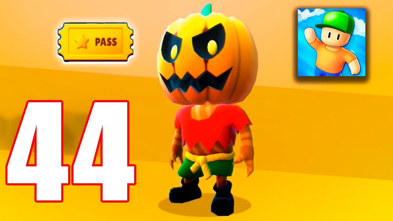 Stumble Guys - JACK LANTERN - LEGENDARY - Gameplay Walkthrough Part 44 ...