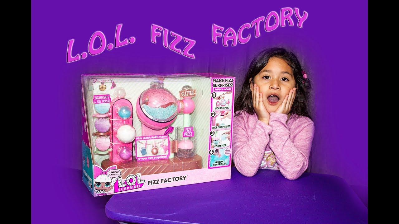 LOL FIZZ FACTORY - DIY BATH BOMBS - YouTube