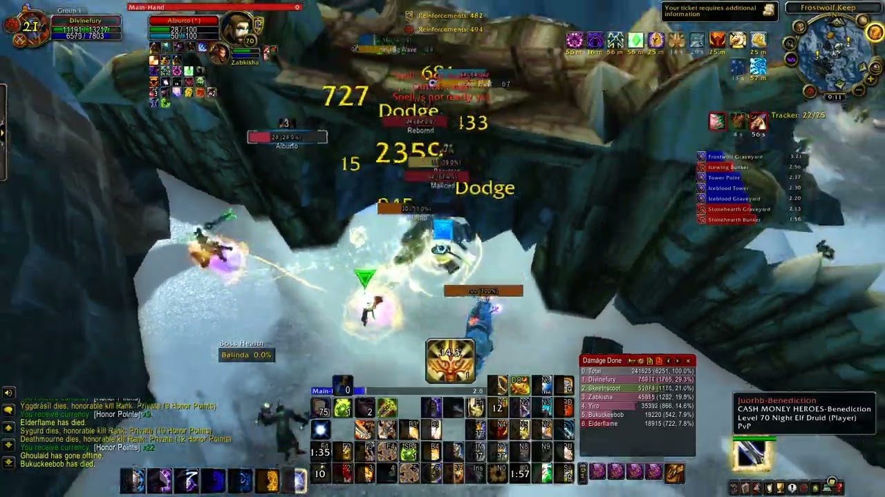 WoW Classic RET PVP AV Defense Clip - YouTube