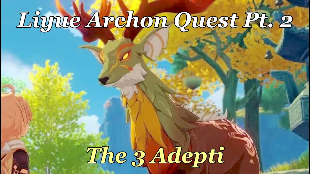 Of the Land Amidst Monoliths - Liyue Archon Quest (Genshin Impact ...