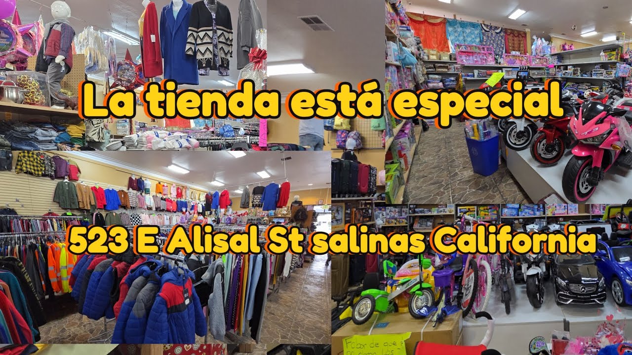 La tienda está especial 523 E Alisal St Salinas California 😱 - YouTube