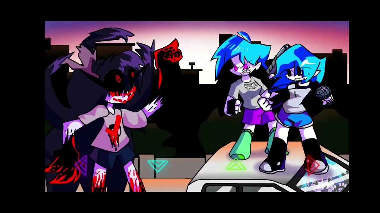mid fight medium effort on android fnf - YouTube