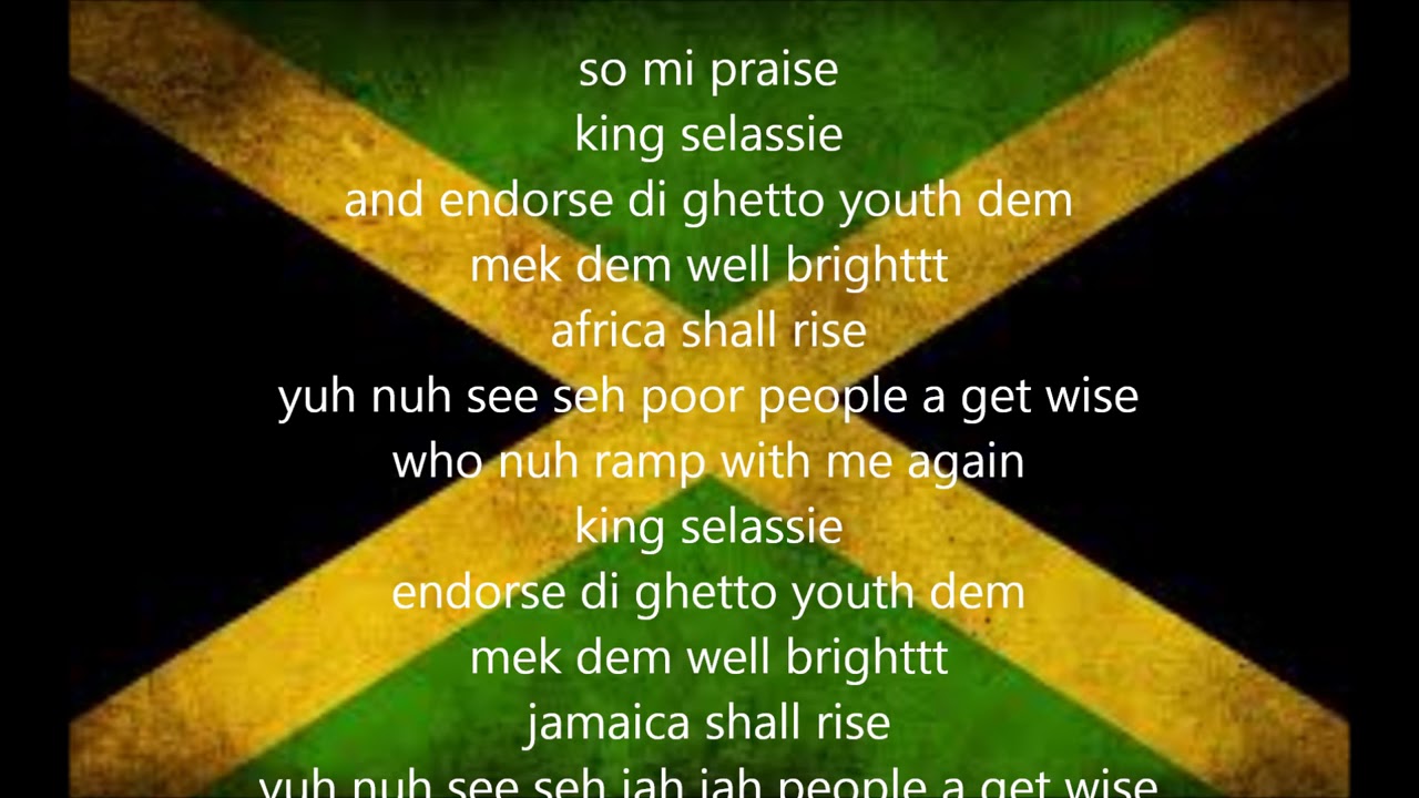 alborosie rastafari anthem lyrics YouTube - YouTube