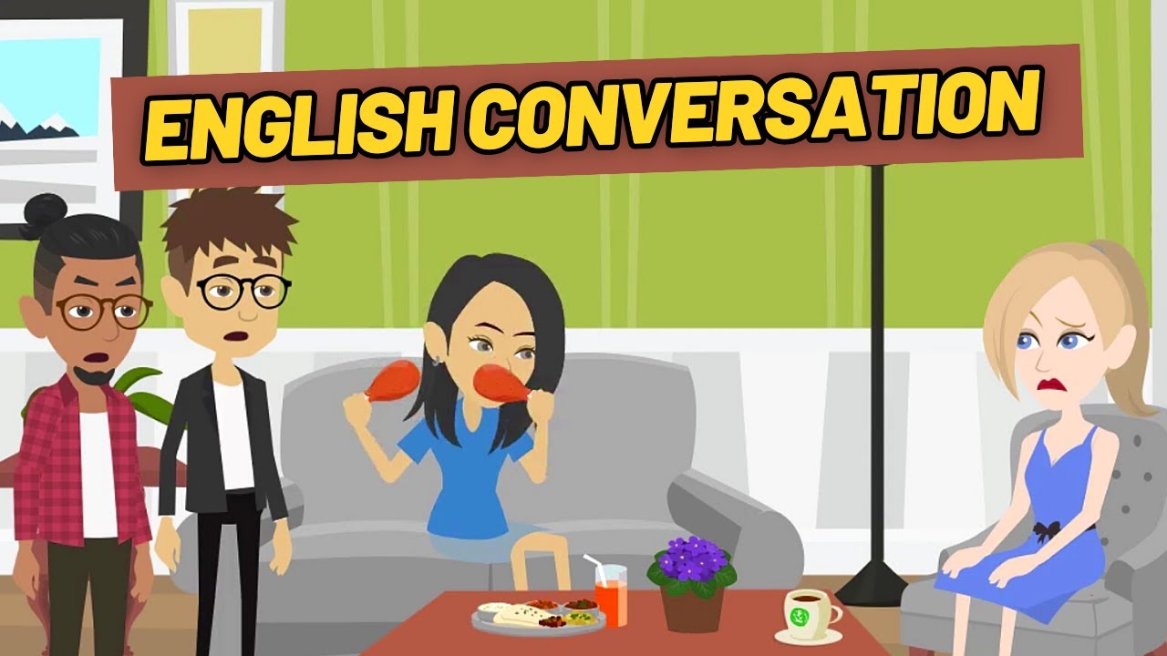 English Speaking Practice - English Conversation Lesson - short story ...