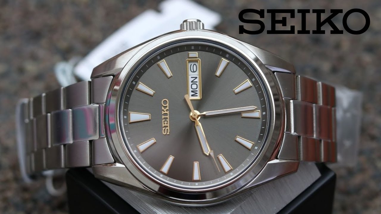 РОЛЕКС ЗА $200? Краткий обзор японских часов SEIKO CS Dress SUR452P1 36 ...