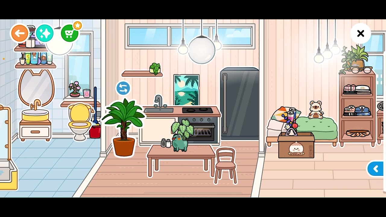 Обустраиваем дом в тока бока 🥰первая часть - YouTube