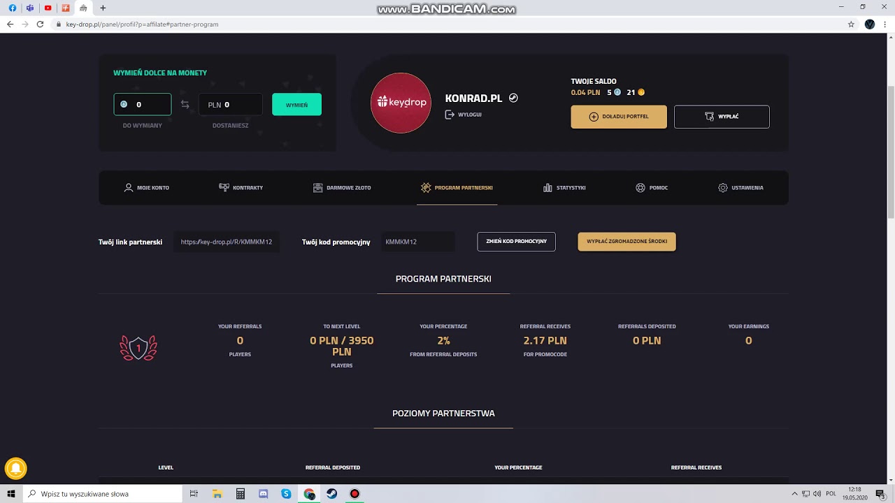 Kod Promocyjny - Key-Drop.pl . Darmowe 2.17zł - YouTube