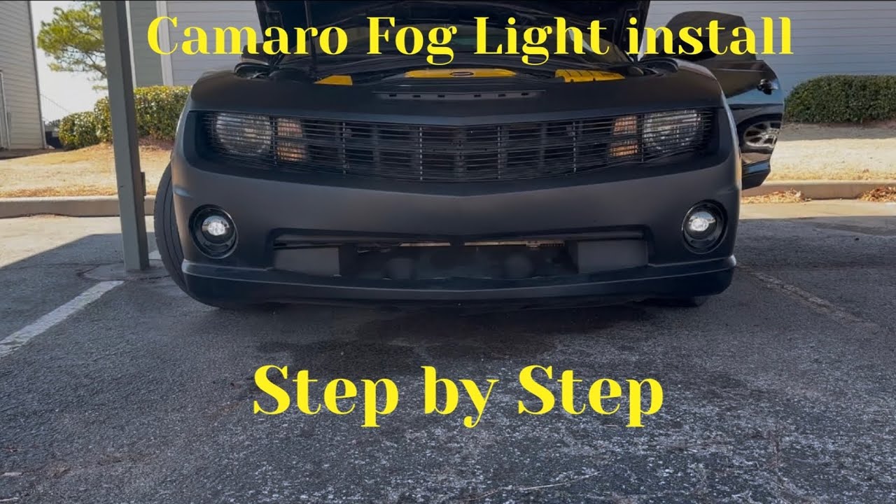 Fog Light Install Youtube