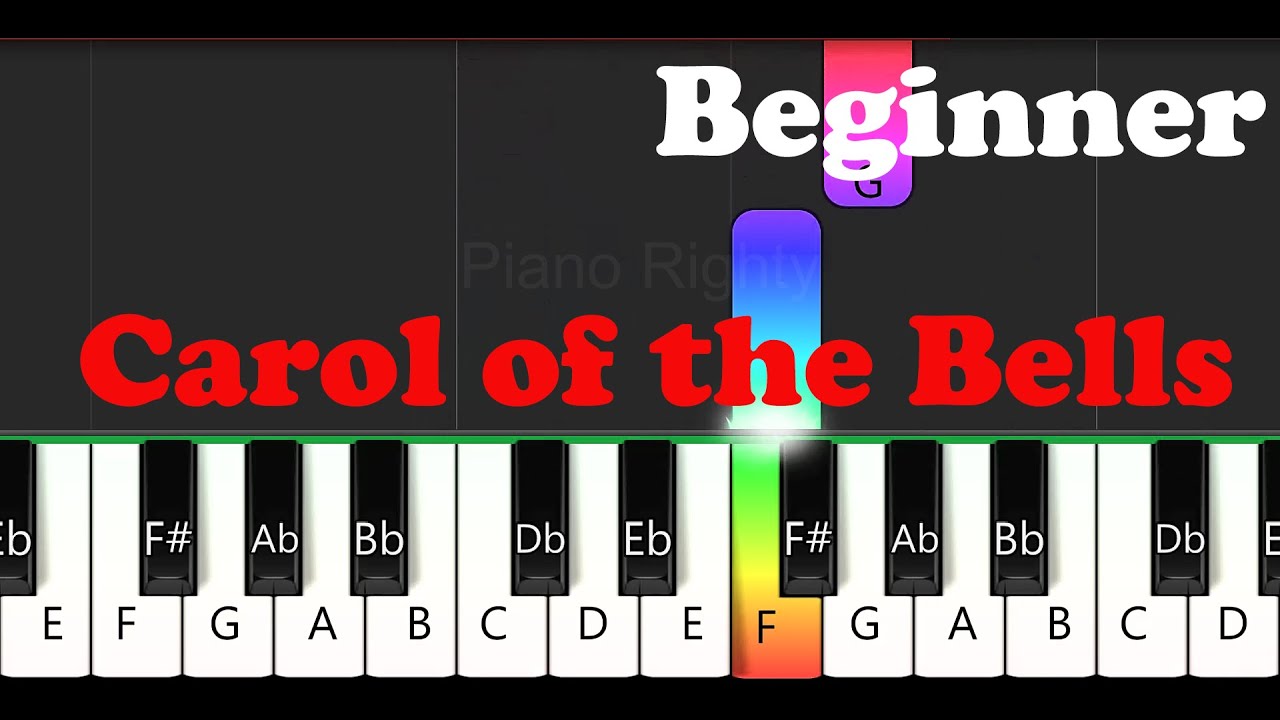Carol of the Bells | Easy Piano Tutorial for Beginners - YouTube
