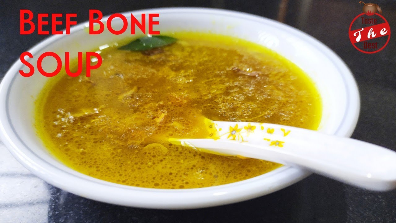 Beef Bone Soup| Bone Marrow Soup| ബീഫ് സൂപ്പ്|Beef Bone Broth Recipe ...