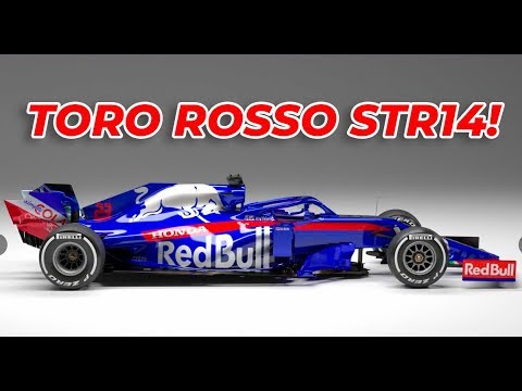 Toro Rosso STR14 F1 2019 Livery Unveil - YouTube