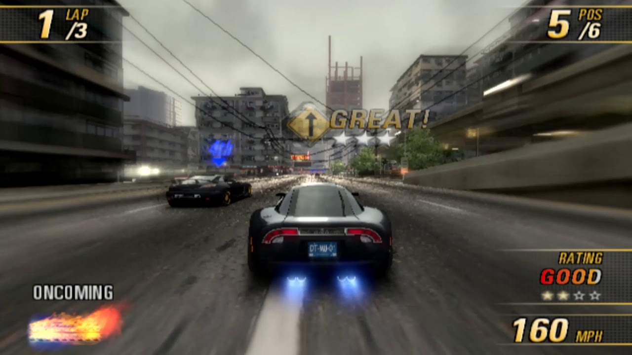 Burnout Revenge - Jul 14 2005 debug build exploring Central Route crash ...