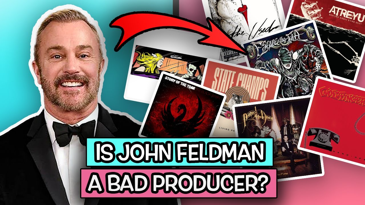Top-10: BEST album PRODUCTIONS by John Feldmann! - YouTube