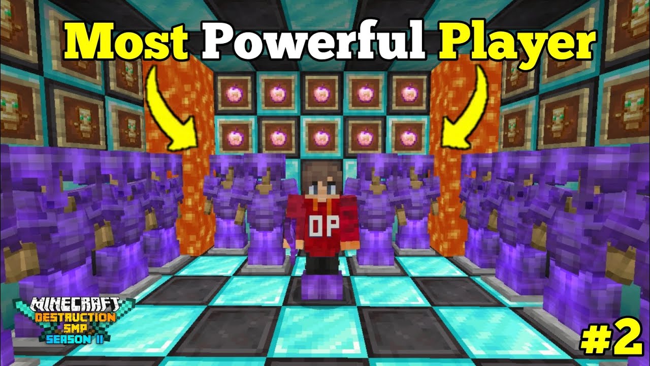 I Became The Most Powerful Player In This Smp || Destruction Smp S2 ...