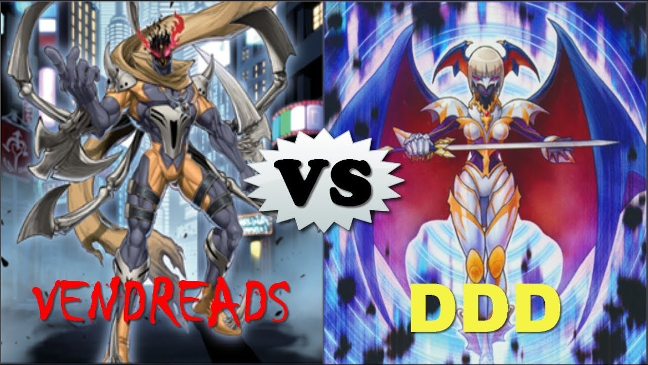 YuGiOh Link Duels - Vendread Zombies vs DDD - YouTube