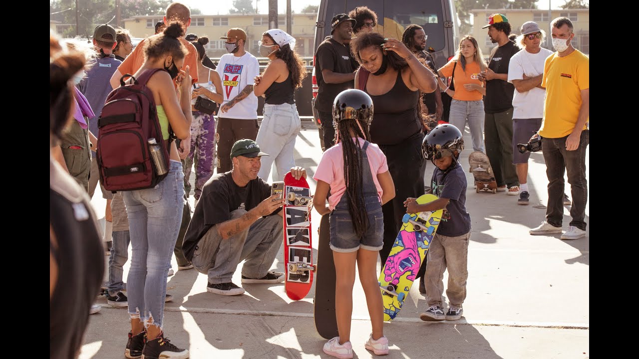 Watts Community Core Super Skate Posse Event 2020 - YouTube
