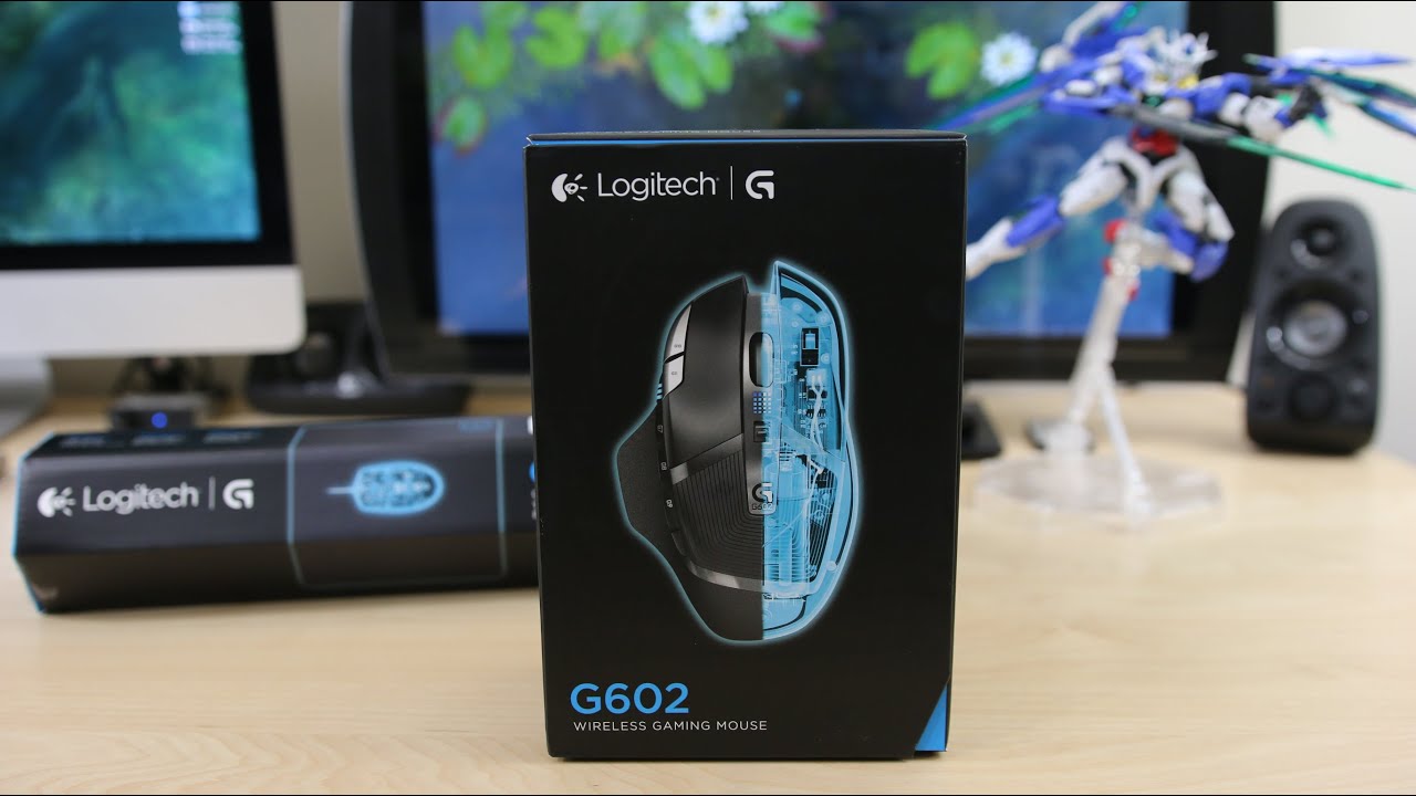 Logitech G602 Wireless Gaming Mouse Unboxing - YouTube