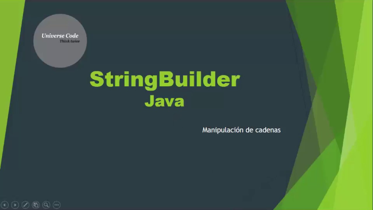 StringBuilder - YouTube