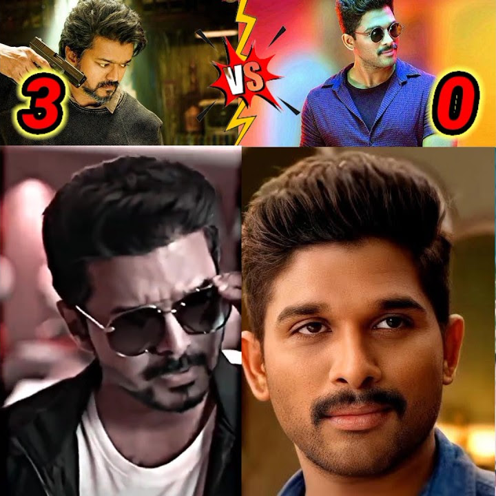 Vijay Thalapathi Vs Allu Arjun 🤔😱 New South Movie In Hindi dubbed 🔥#viral #shorts ...