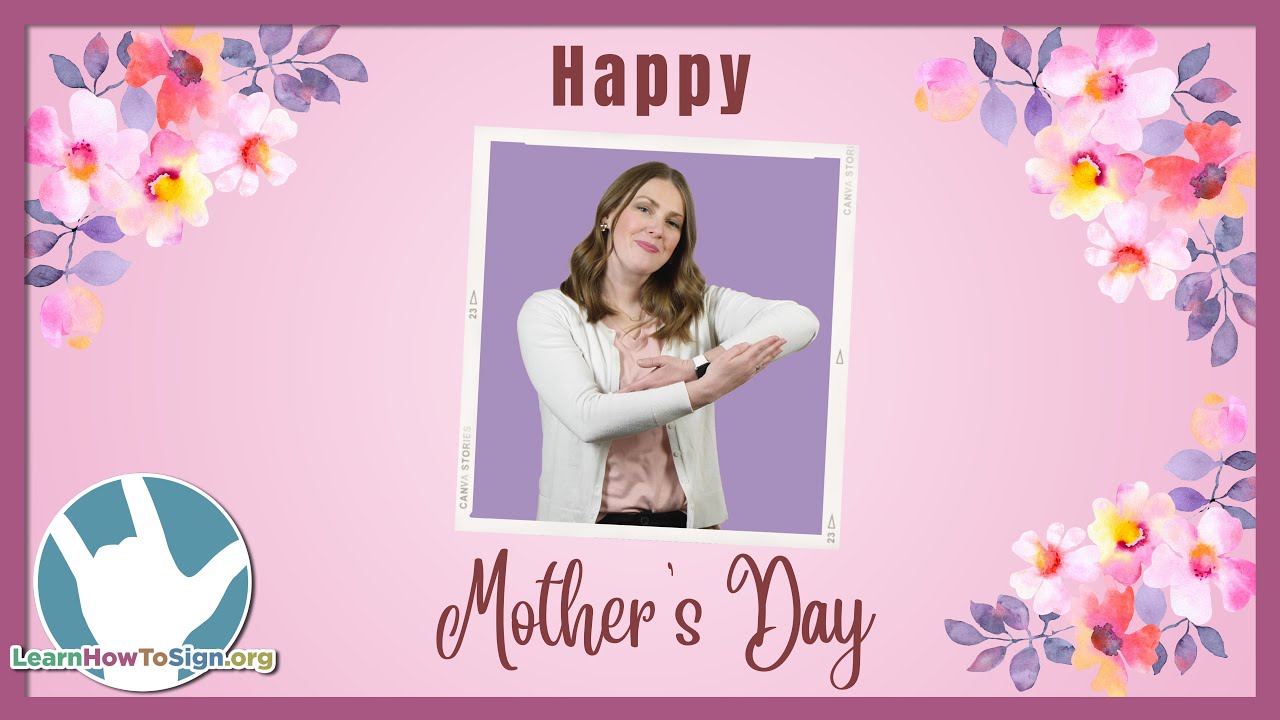 20 ASL Signs for Mom - YouTube