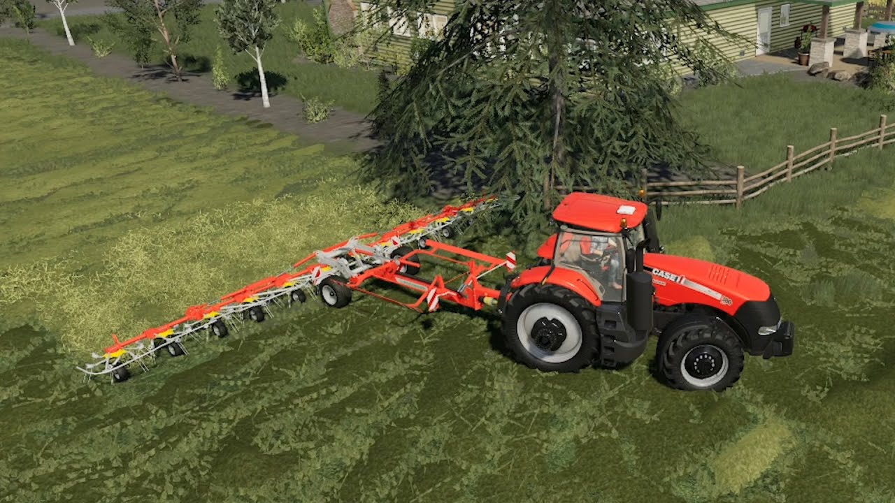 Lone Oak EP#100 | Harvest, Hay | FS19 Timelapse | Farming Simulator 19 ...