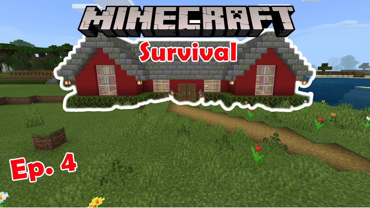 BUILDING THE STORAGE SHED! | Minecraft Survival Series Ep. 4 - YouTube