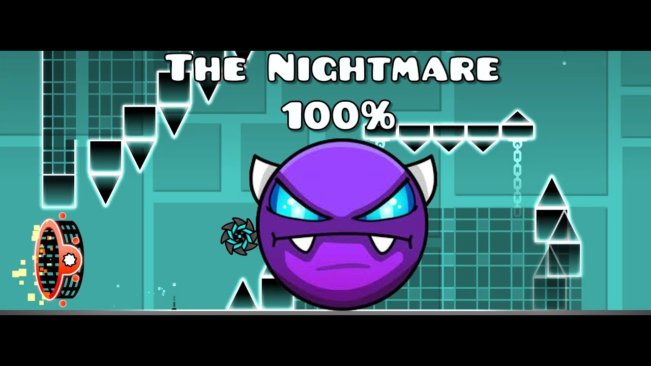 NICE - Geometry Dash - The Nightmare By Jax - YouTube
