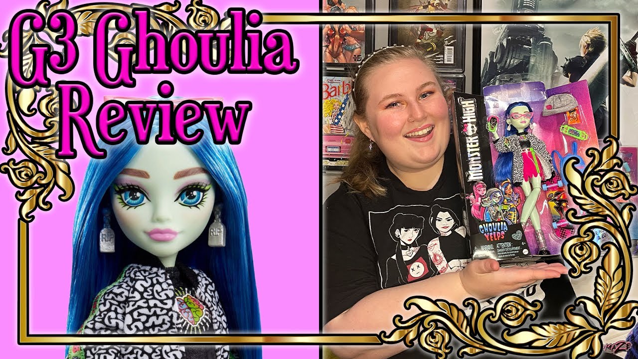 Monster High G3 Ghoulia Yelps 2022 Unboxing - Review From A Monster ...