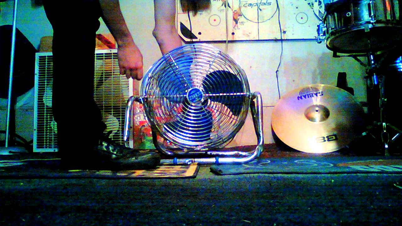 1980's vintage Patton HV 14" fan - YouTube