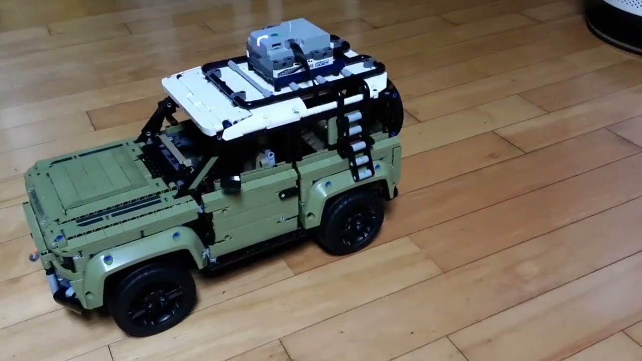 레고 42110 테크닉 랜드로버 구동개조(RC Motorized Lego 42110 Technic Land Rover ...
