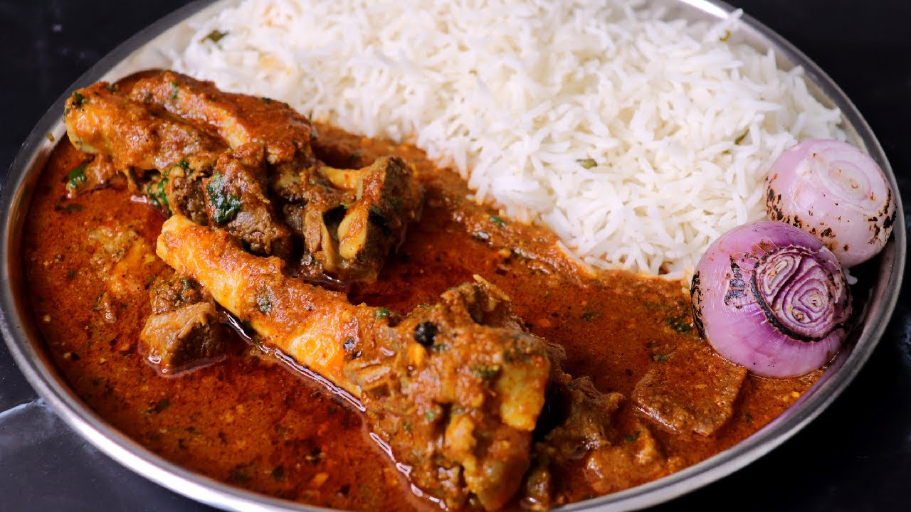 बारिश में बनाये स्पेशल मटन और चावल | Special Mutton & Rice Combo ...