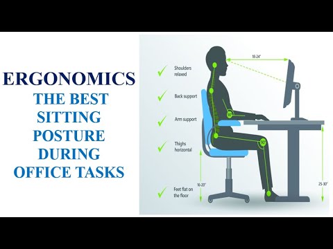 Ergonomic considerations for a Static Seated Worker. The best sitting ...