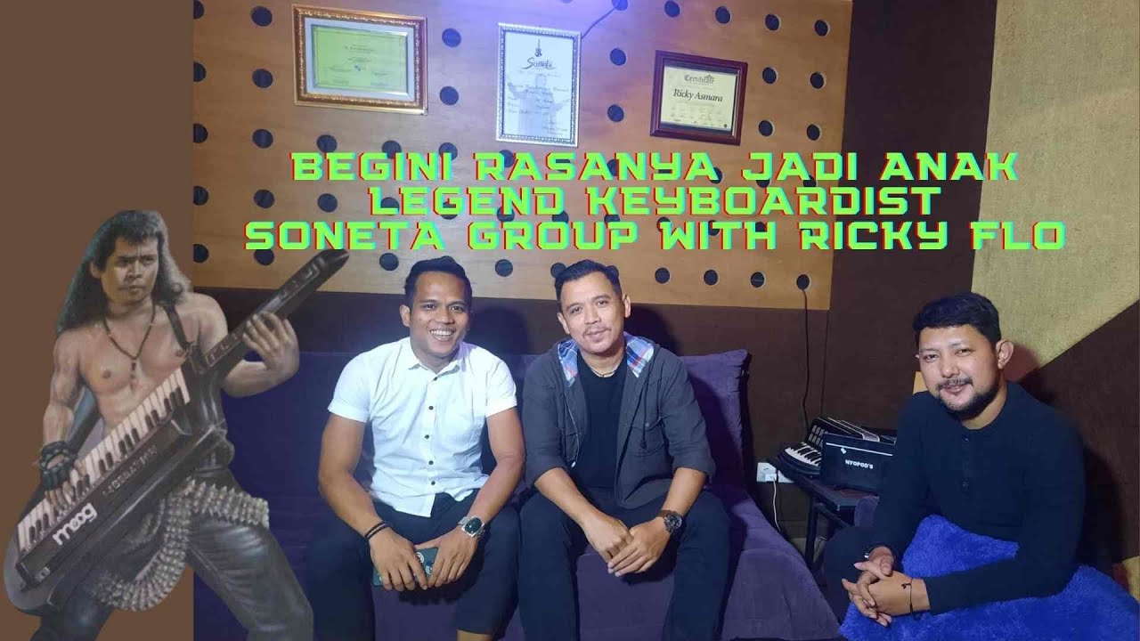 CERITA MASA KECIL RICKY FLO ANAK DARI ALM H. RISWAN KEYBORADIST SONETA ...