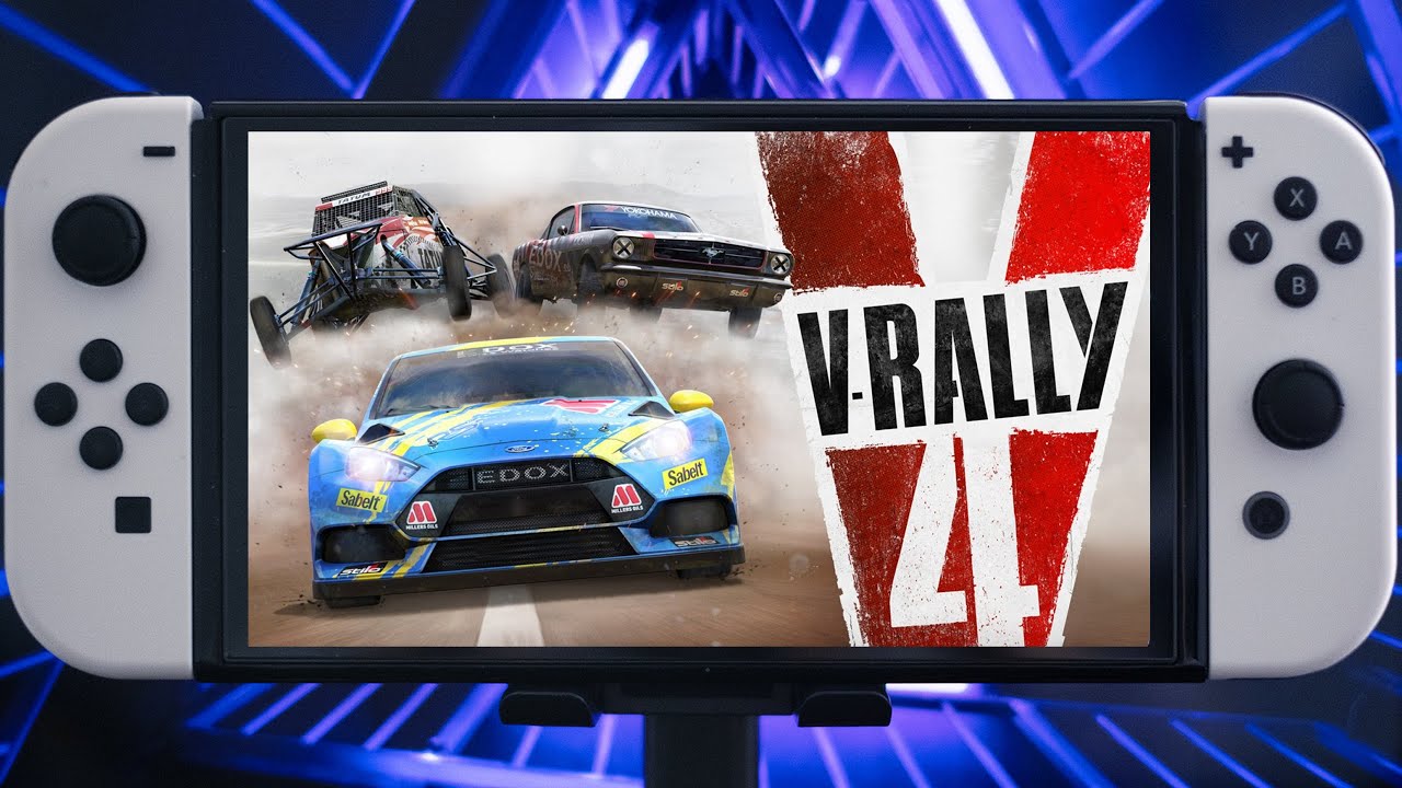 V-Rally 4 Switch Oled Gameplay Handheld - Actual Performance in 4K ...