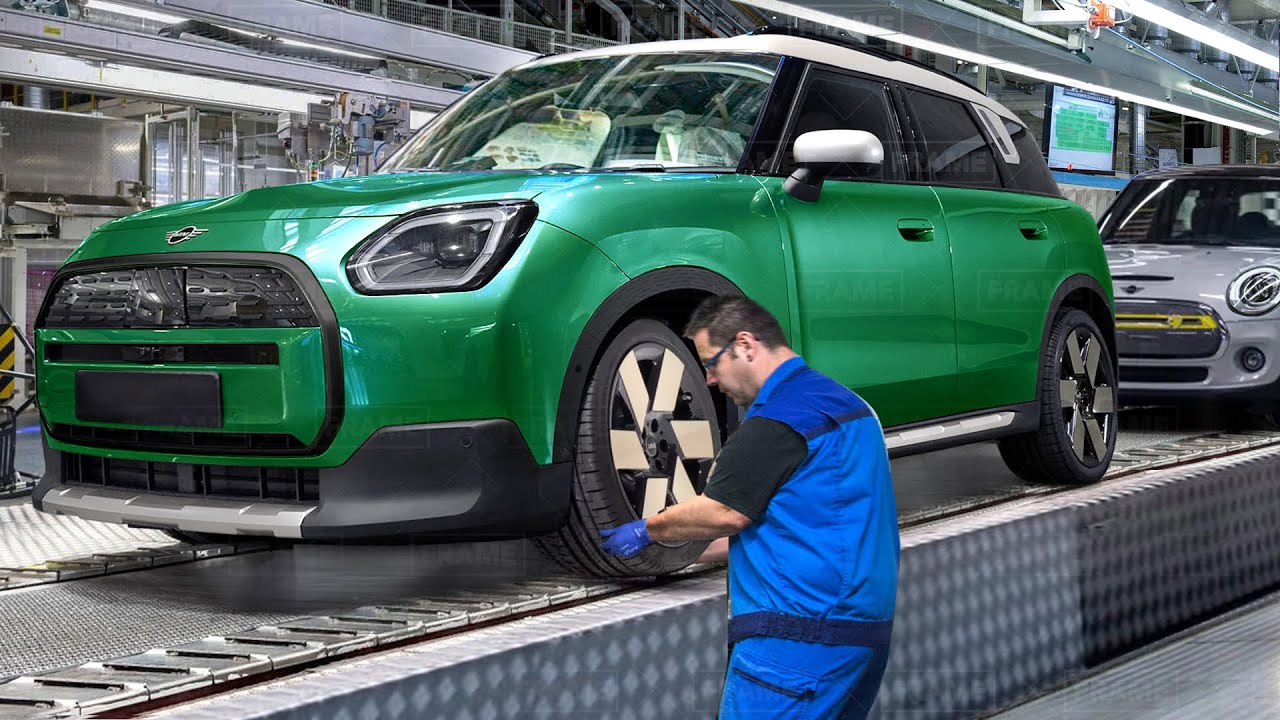 Inside Massive Factory Producing the Brand New Mini - Production Line ...