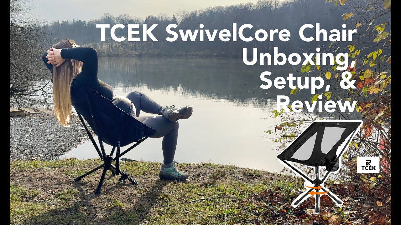 TCEK SwivelCore Portable Camping Chair- Unboxing, Review, and ...