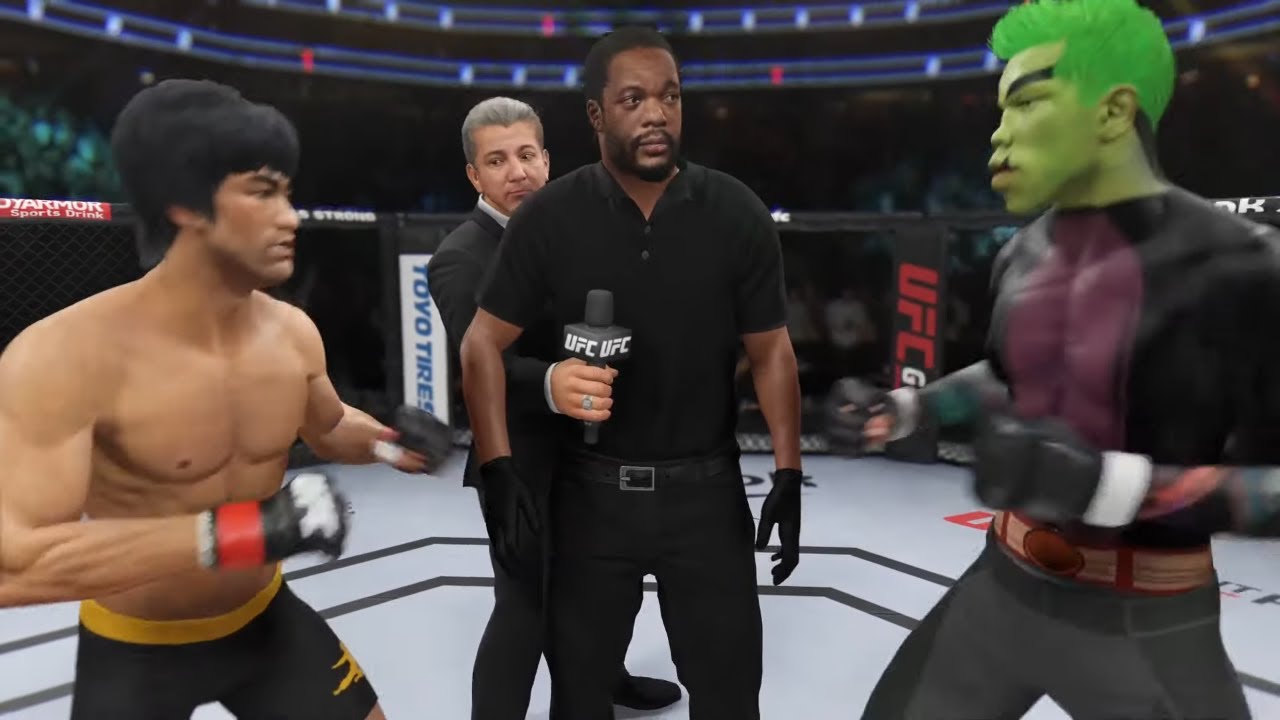 UFC 4 | Bruce Lee vs. Beast Boy (EA Sports UFC 4) - YouTube