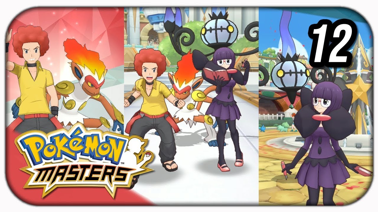 Gameplay Pokémon Masters! Capítulo 12, Flint e Shauntal na PML! - YouTube