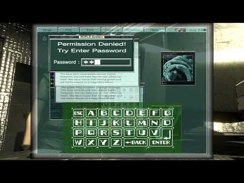 Resident Evil HD Remaster - Jill - Labs Computer Puzzle