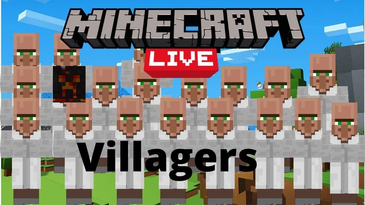 Minecraft The Origin Story Episode 7: Villagers (Live) - YouTube