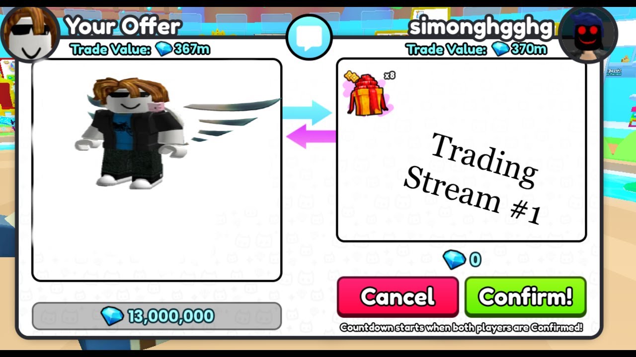 PS99 Trading Stream #1 #ps99 #petsimulator99live #petsim99 - YouTube