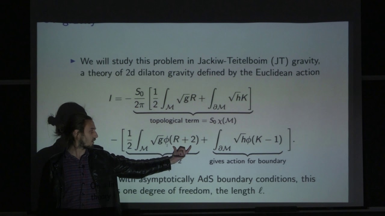 Phil Saad: Late time correlation functions and baby universes in JT ...