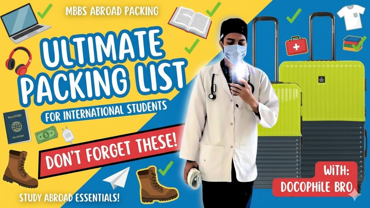 Ultimate Packing List for International Students (Don't Forget These ...