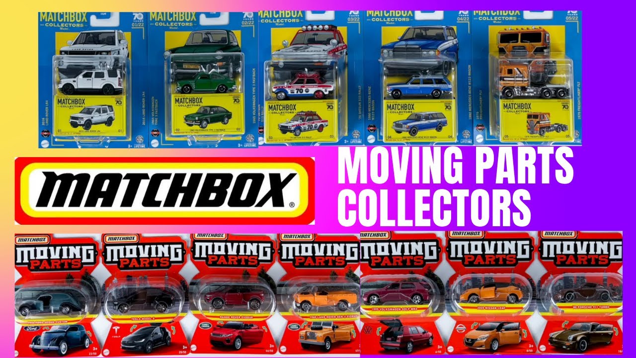 Matchbox 2023 Moving Parts & Collectors Edition - Hunting and Showcase ...